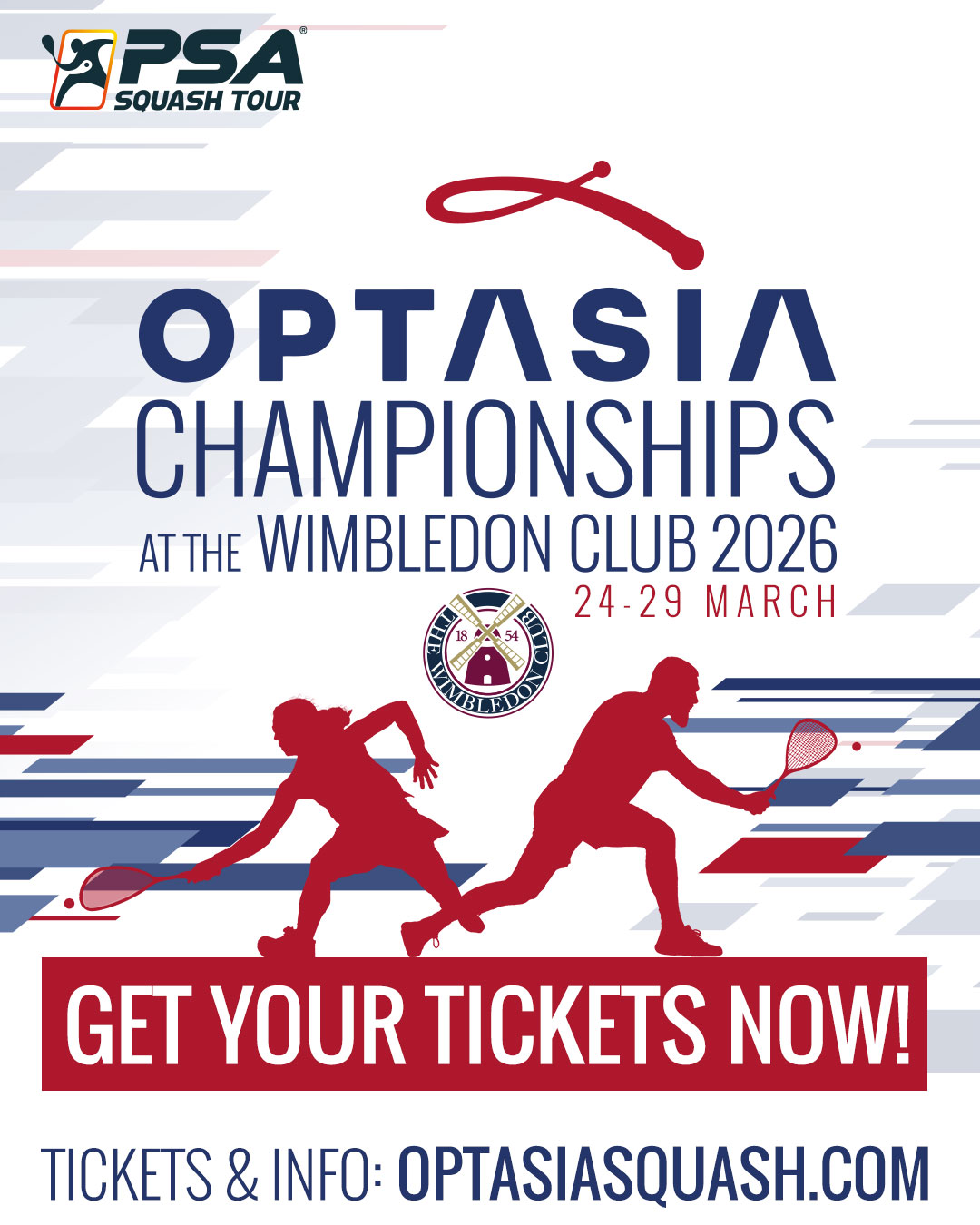 INFO – OPTASIA Squash Championships